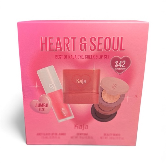 Kaja | Makeup | Heart Seoul Best Of Kaja Eye Cheek Lip Set Limited ...